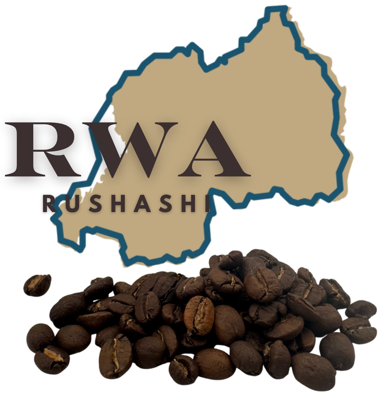 Rwanda Rushashi koffiebonen – jasmijn, donkere chocolade en grapefruit